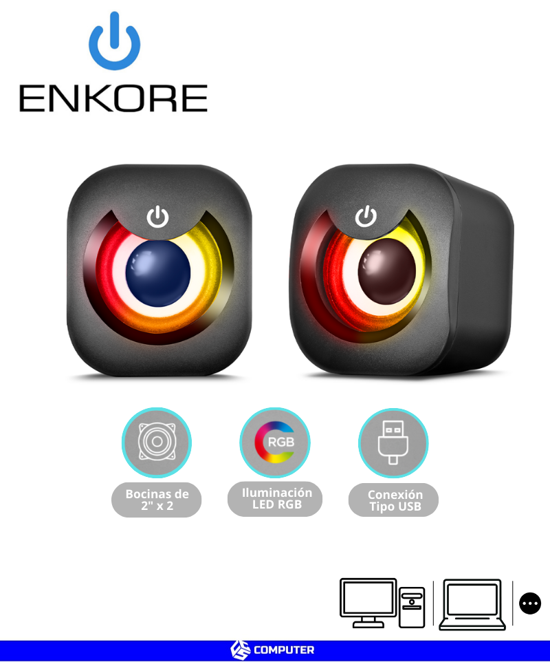 PARLANTE ENKORE BRAIN RGB